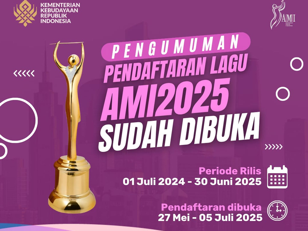 Mau Daftar Lagu di AMI Awards 2025? Begini Caranya - Pelopor.id